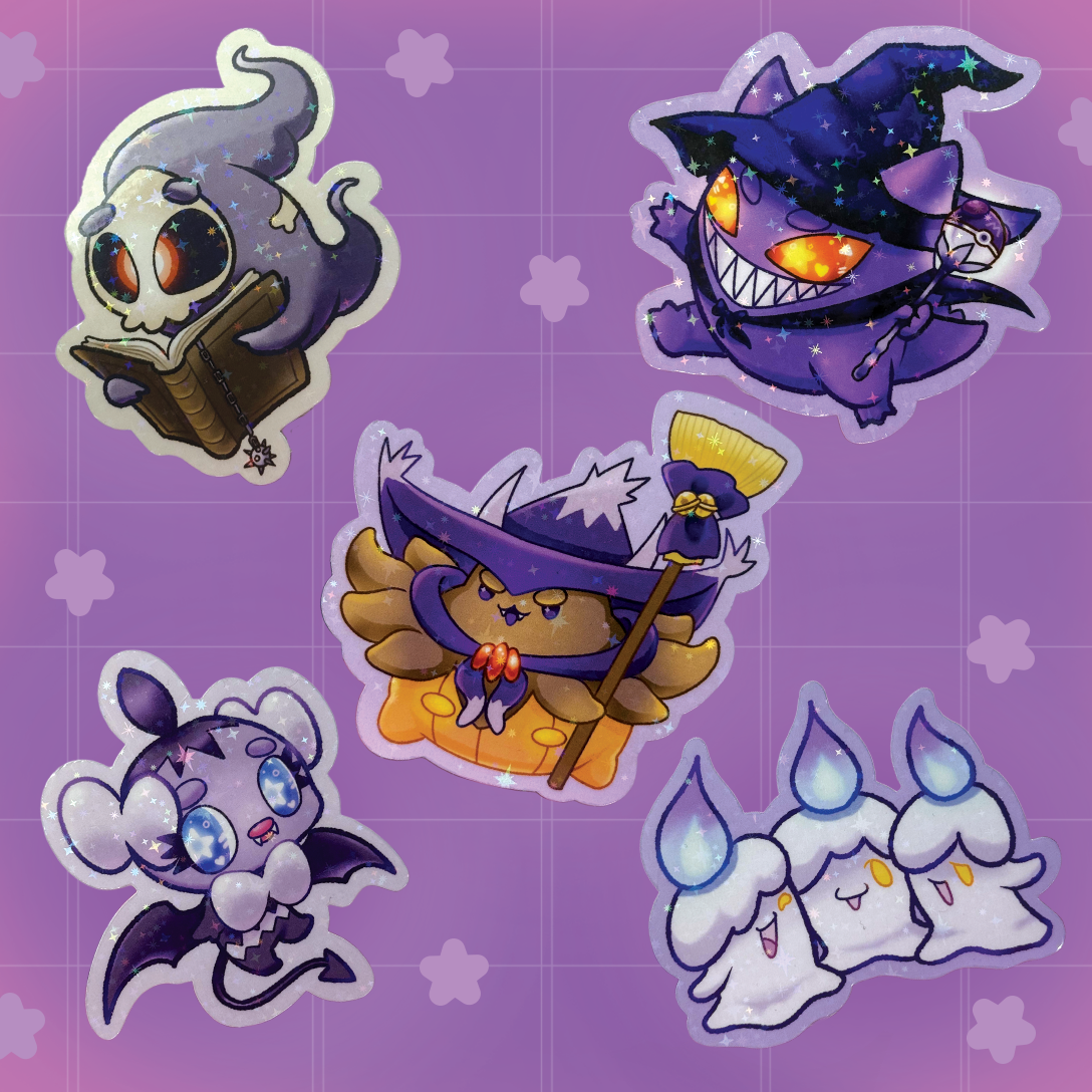 Halloween Critter Sticker Bundle – milkbean